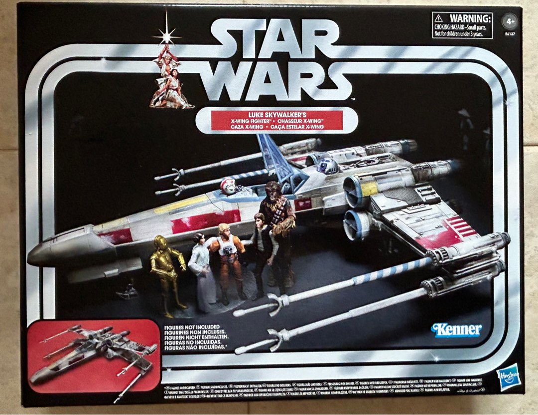 Hasbro Star Wars TVC X wing fighter (the Vintage Collection box ...