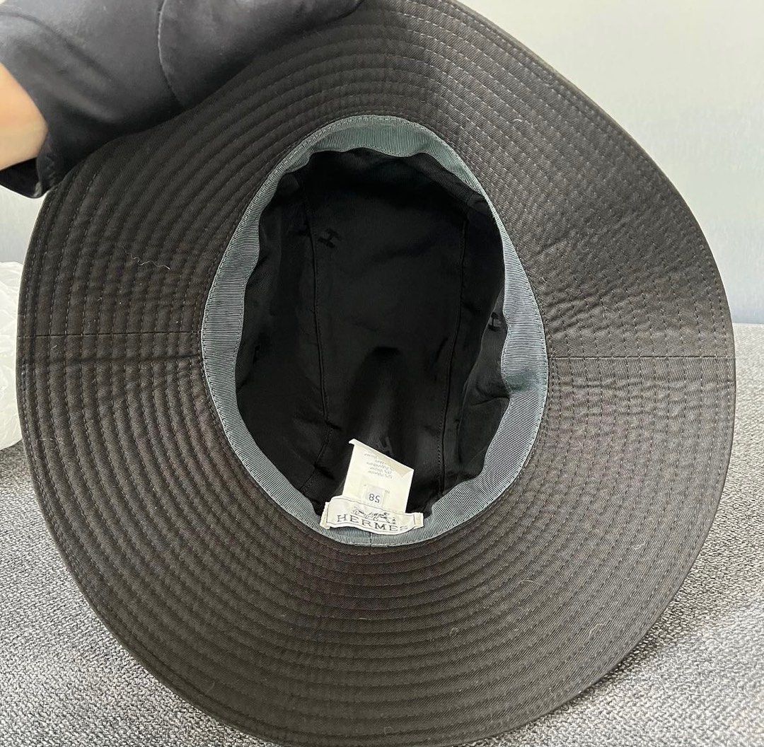 Hermes Bucket hat Size 58, Women's Fashion, Watches & Accessories, Hats ...