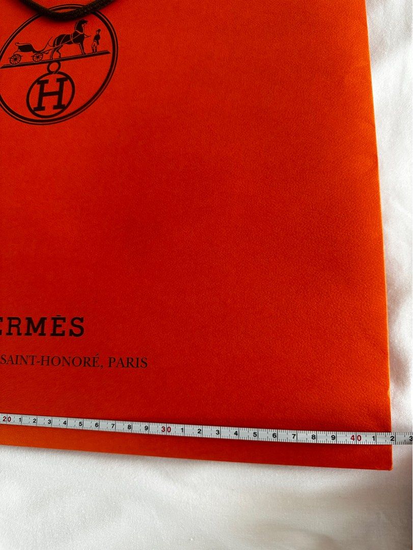 Hermes Paper Bag, Luxury, Accessories on Carousell