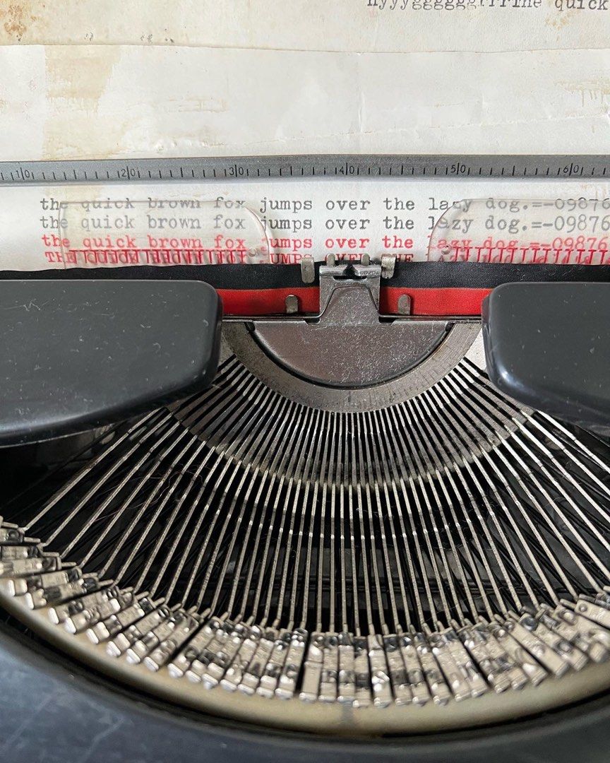Hero Typewriter, Hobbies & Toys, Memorabilia & Collectibles, Vintage ...