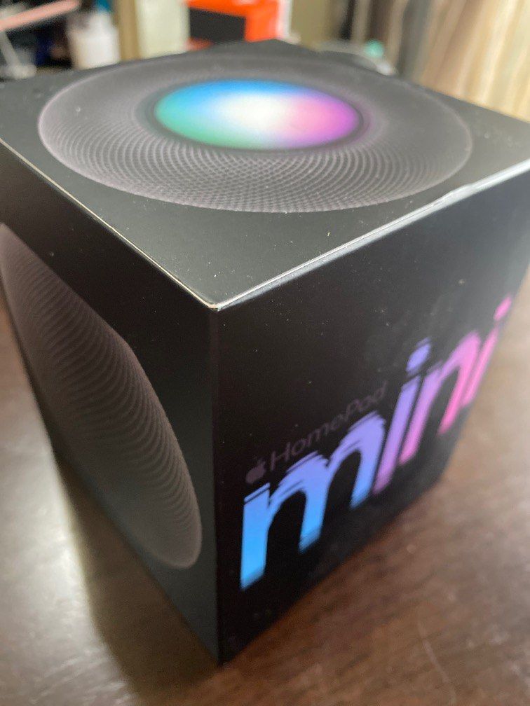 HomePod mini box (black), Audio, Soundbars, Speakers & Amplifiers on ...