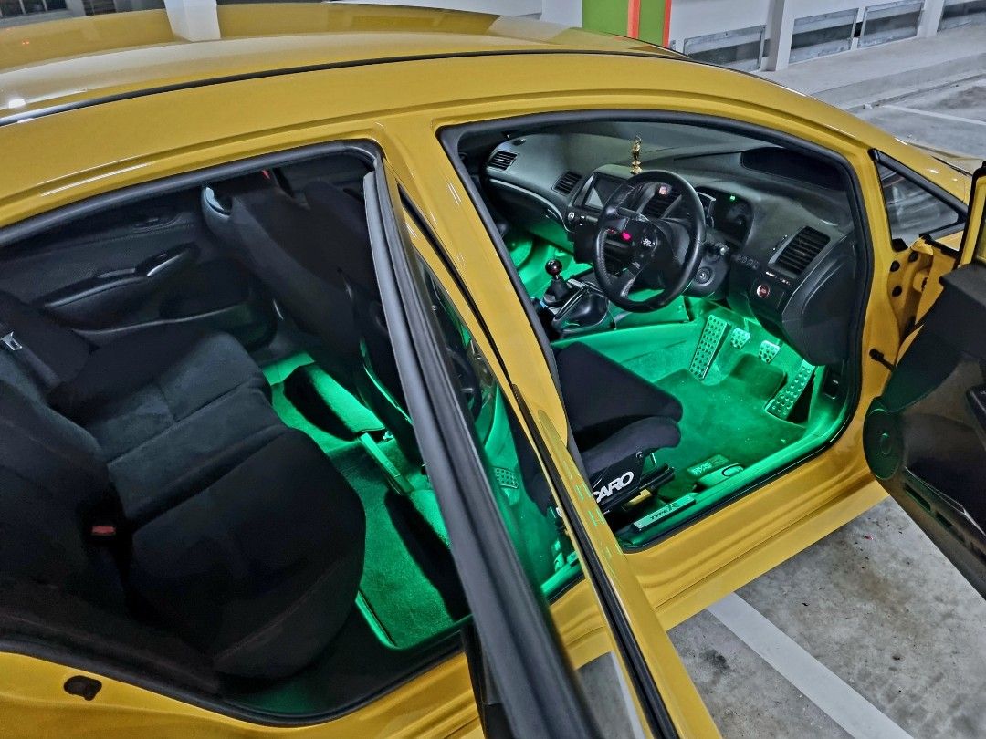 RGB LegRoom LED Lights Multicolour Option for Honda Civic FD / FD2 ...