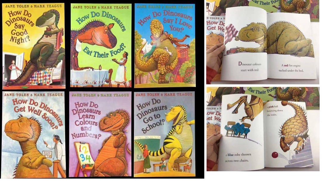 How Do Dinosaurs Collection, Hobbies & Toys, Books & Magazines ...