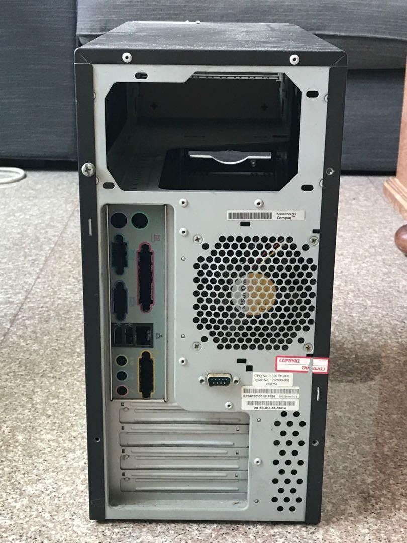 Empty Studio XPS 9100 chassis casing enclosure desktop tower PC Half ...