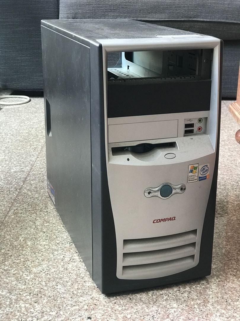 Empty Studio XPS 9100 chassis casing enclosure desktop tower PC Half ...