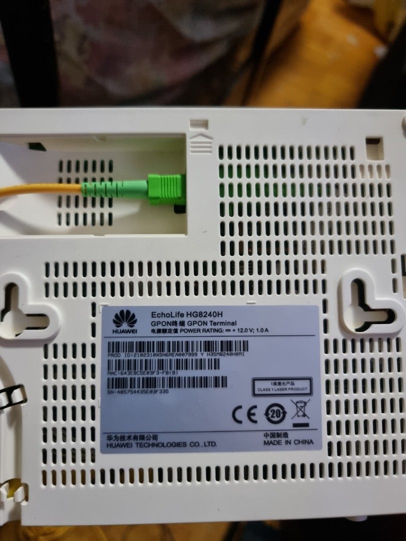 Huawei EchoLife HG8240H GPON Terminal, Computers & Tech, Parts ...