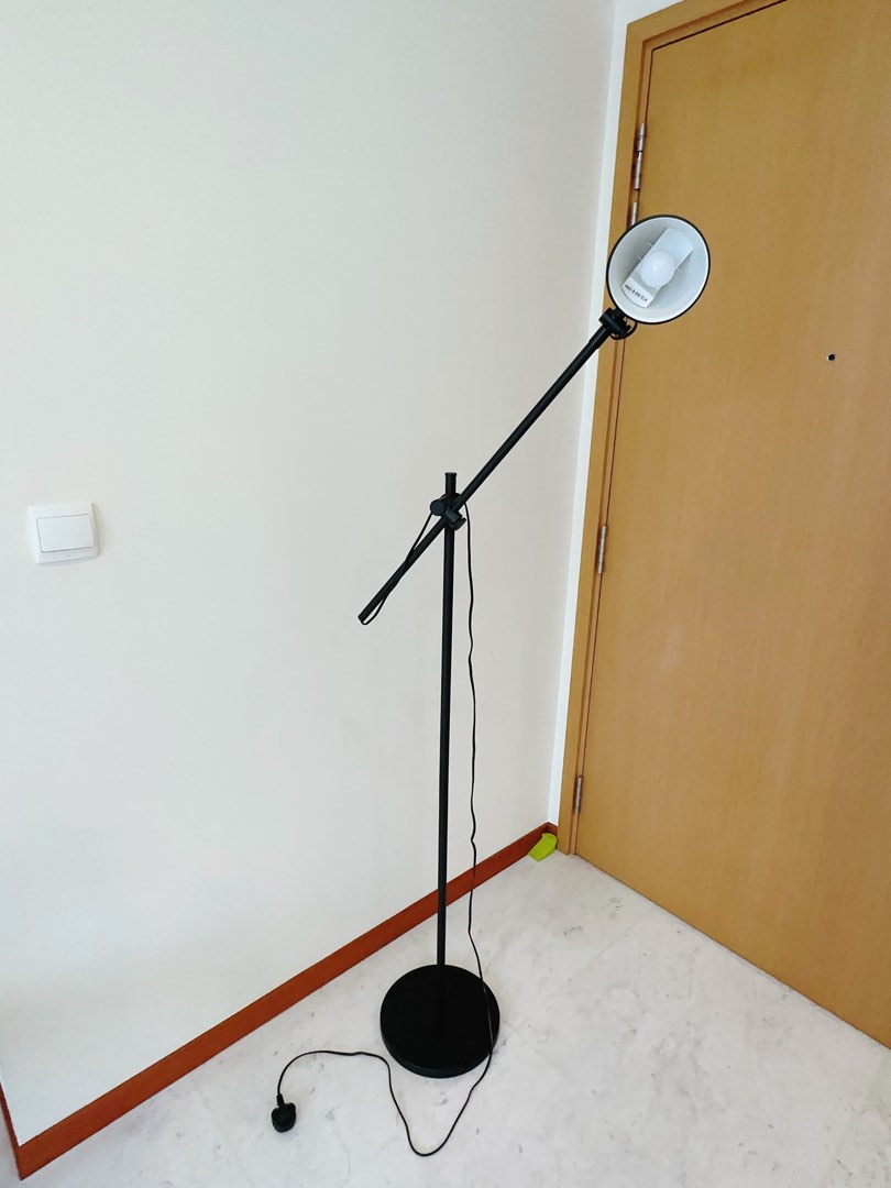IKEA Adjustable Standing Light, Furniture & Home Living, Lighting ...