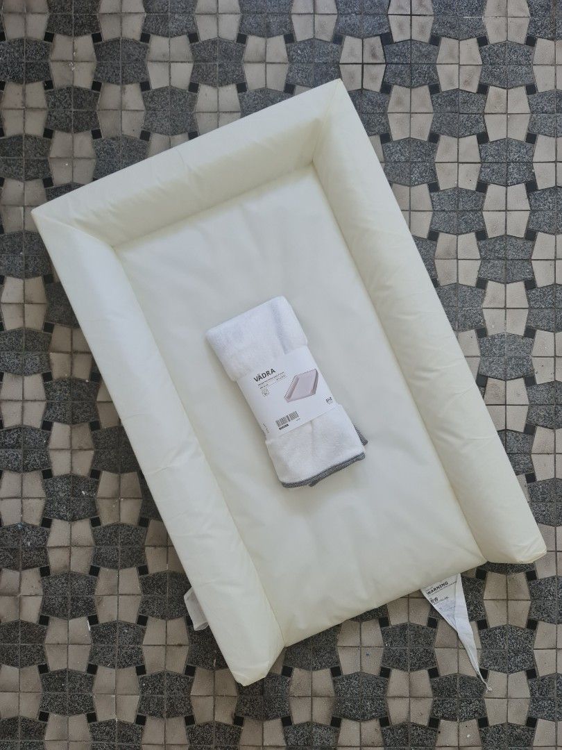 IKEA changing mat + cover, Babies & Kids, Bathing & Changing, Changing ...