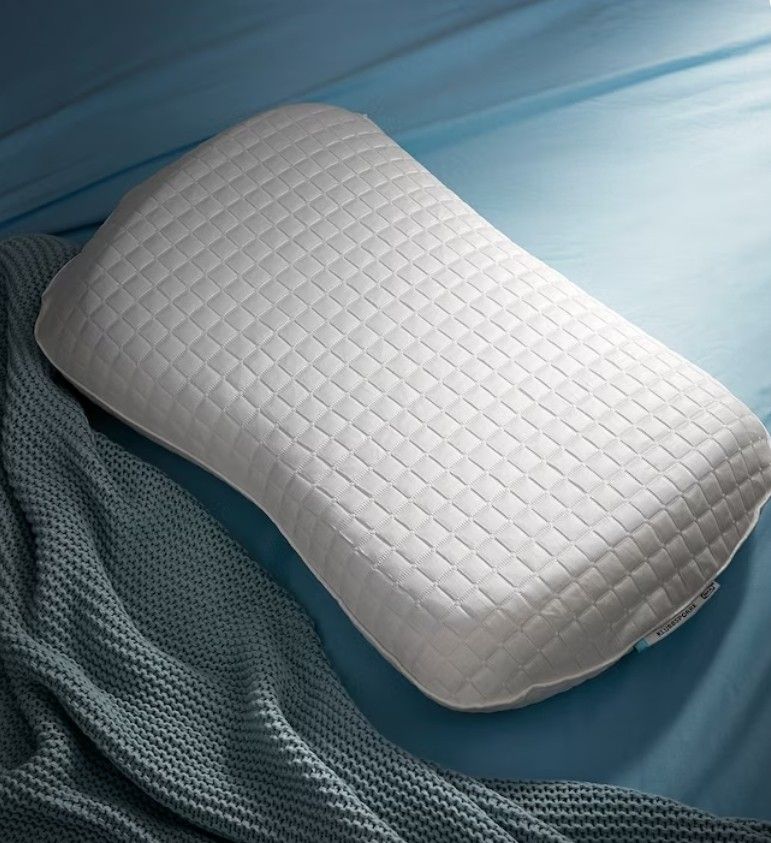 Ikea KLUBBSPORRE Ergonomic Gel Pillow, Furniture & Home Living, Bedding ...