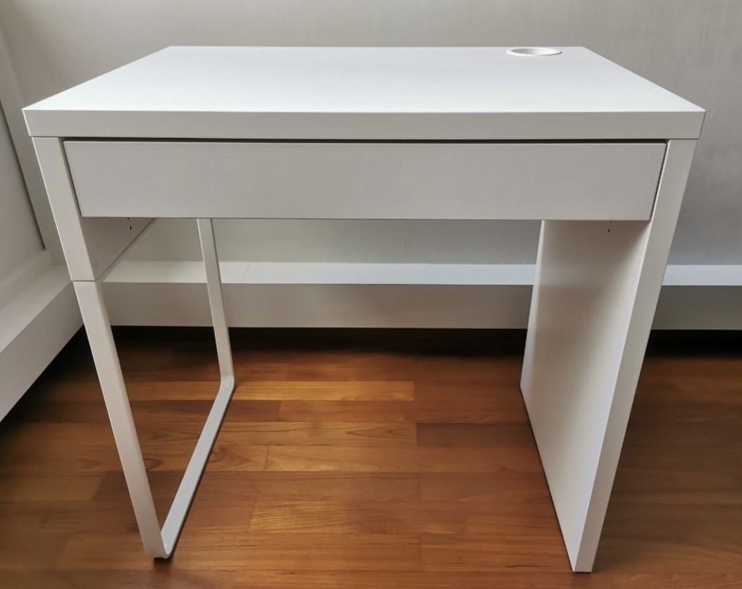 Ikea Micke Table, Furniture & Home Living, Furniture, Tables & Sets on ...