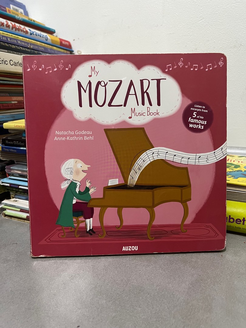 Interactive books/ Mozart, Hobbies & Toys, Books & Magazines, Children ...