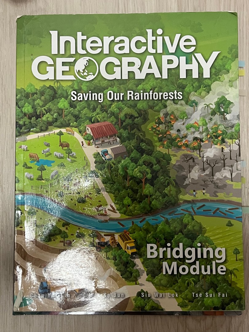 Interactive Geography Core Module 5c saving ore rainforests, 興趣及遊戲, 書本 ...