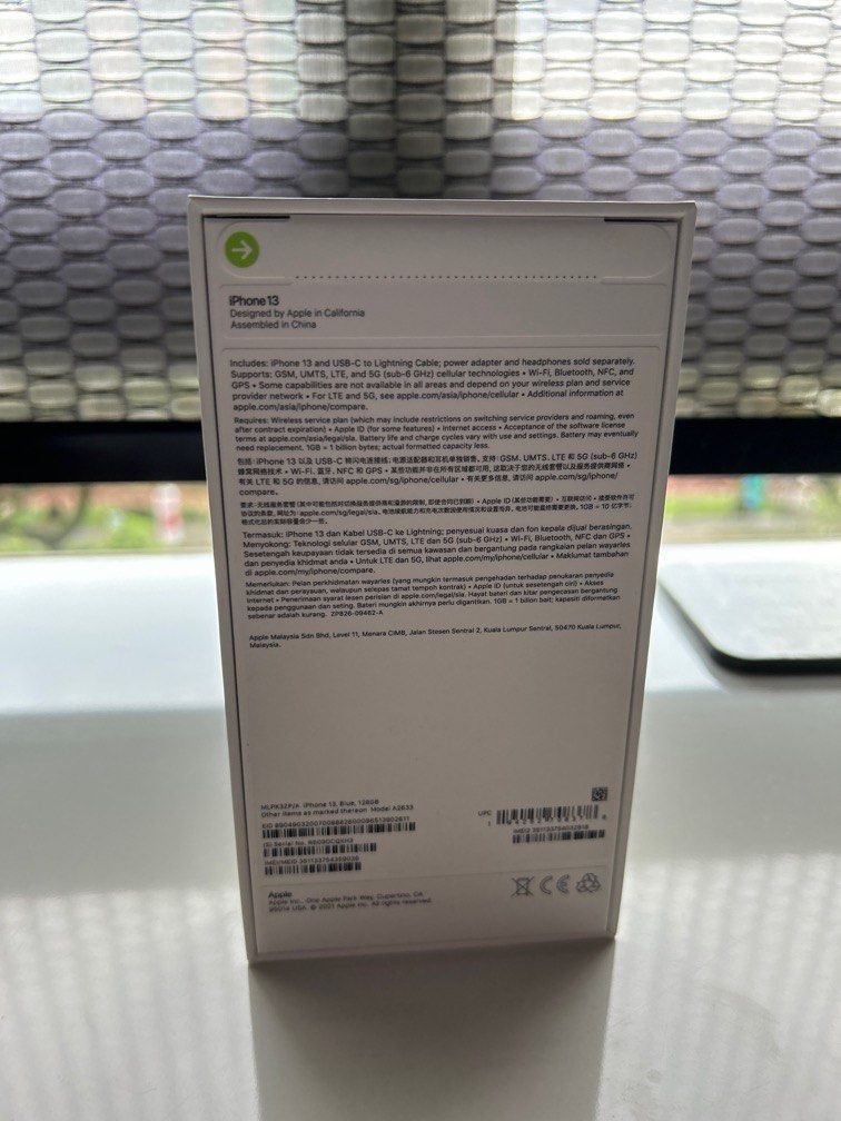 Iphone 13 box only, Mobile Phones & Gadgets, Mobile Phones, iPhone ...