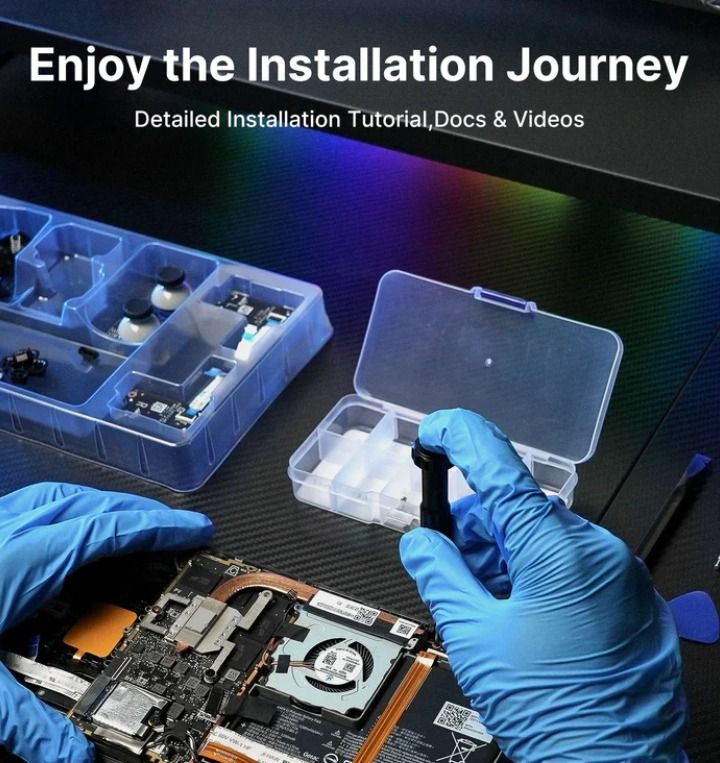 JSAUX Transparent Cover Series For Steam Deck, Video Gaming, Gaming ...