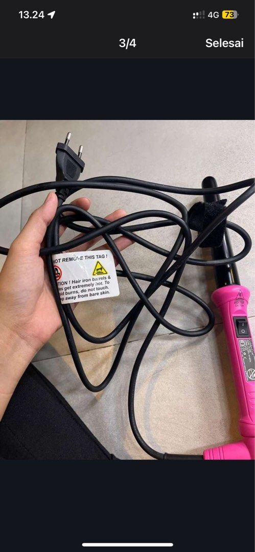 JUAL RUGI / Pengeriting rambut Merek GOLDEN CURL, Kesehatan ...