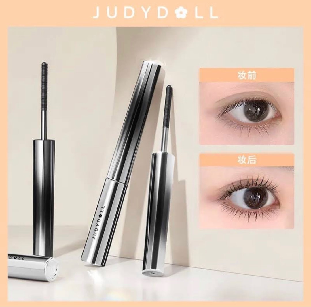 Judy Doll Iron Mascara #01 Black, Beauty & Personal Care, Face, Makeup ...