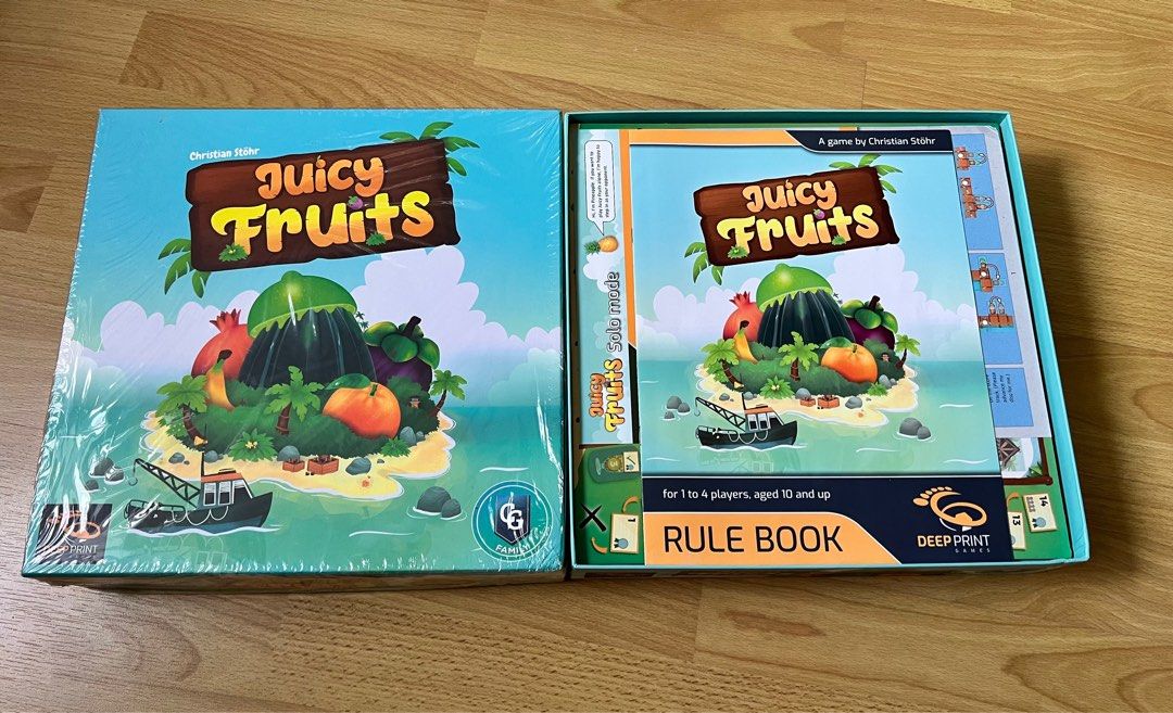 Juicy Fruits board game, Hobbies & Toys, Toys & Games on Carousell