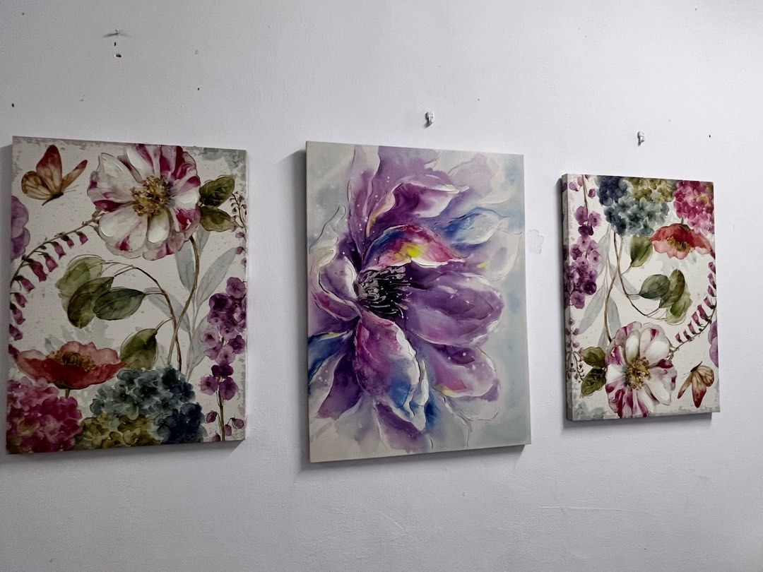 KAISON CANVAS WALL DECO, Furniture & Home Living, Home Decor, Wall ...