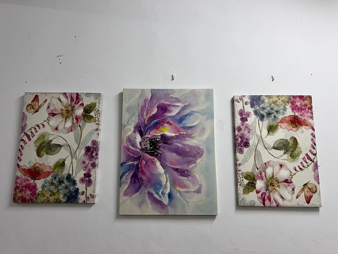 KAISON CANVAS WALL DECO, Furniture & Home Living, Home Decor, Wall ...