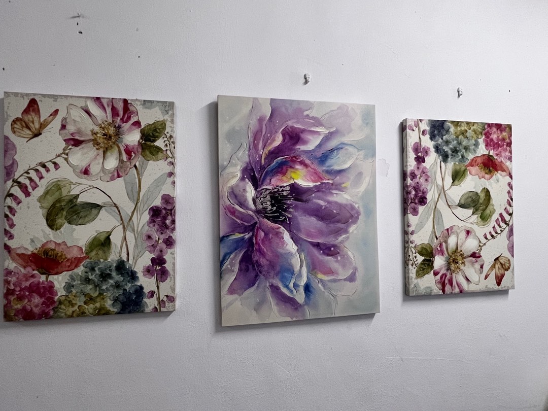 KAISON CANVAS WALL DECO, Furniture & Home Living, Home Decor, Wall ...