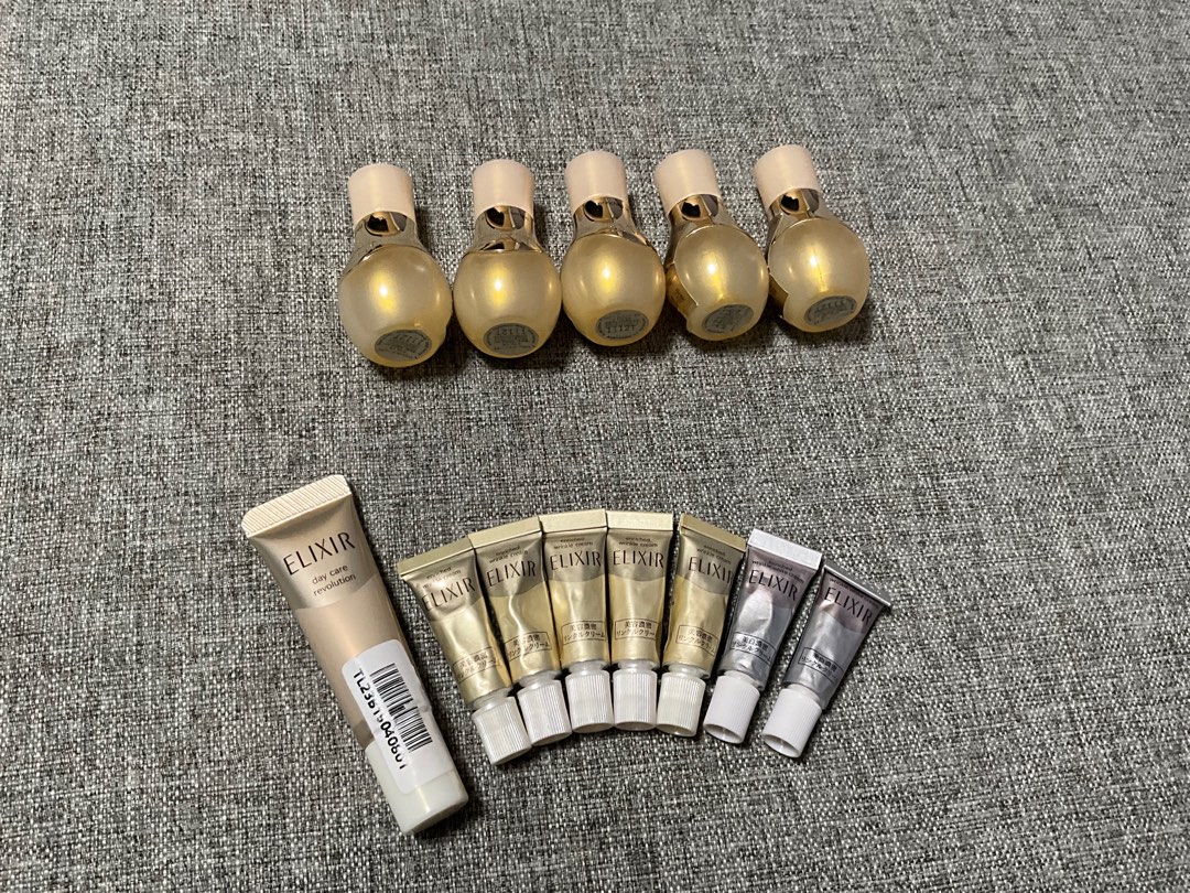 ELIXIR Travel/sample enriched serum & enriched wrinkle white cream ...