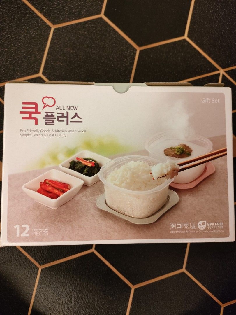 Korean Eco Friendly BPA Free Tupperware, Furniture & Home Living ...