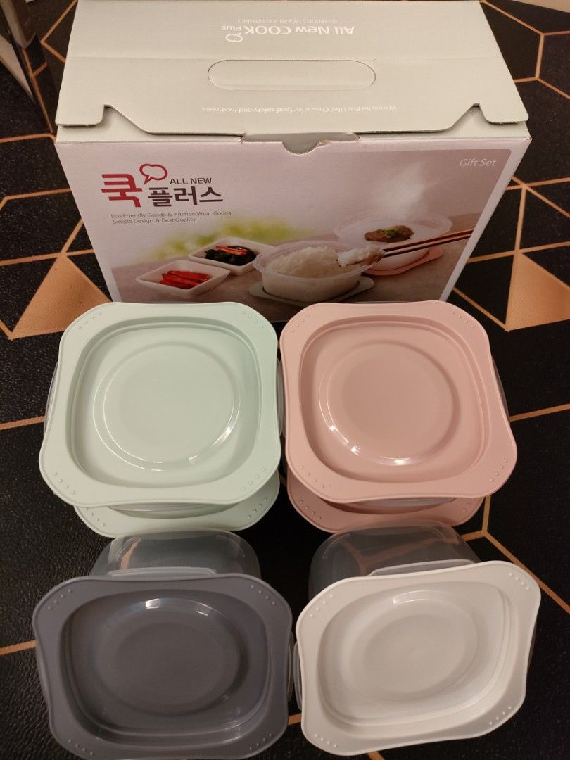 Korean Eco Friendly BPA Free Tupperware, Furniture & Home Living ...