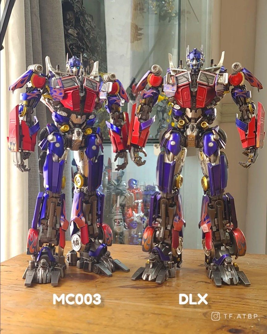 Last 3 units DLX Optimus Prime MC-003 Transformers Threezero iron man ...