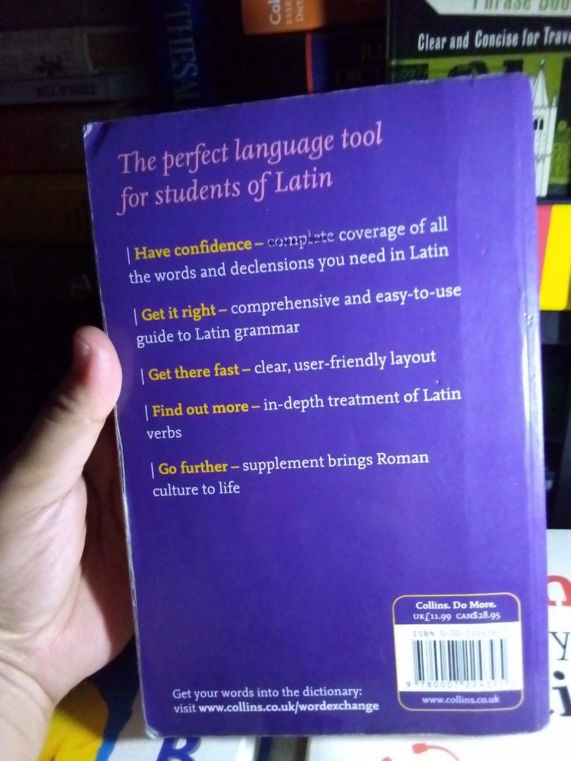 Latin Dictionary & Grammar, Hobbies & Toys, Books & Magazines, Children ...