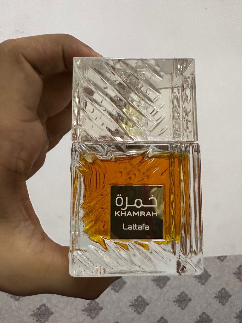 LATTAFA KHAMRAH EDP 100ML/95ML, Beauty & Personal Care, Fragrance ...