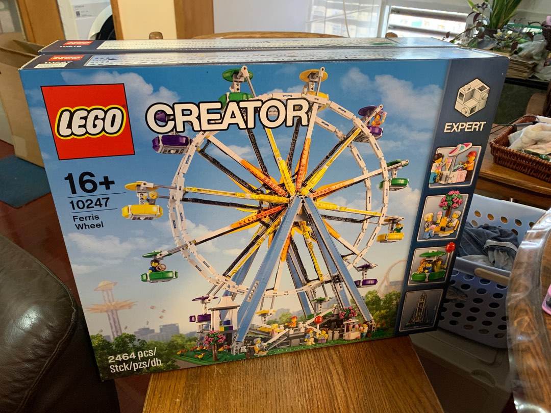 [全新]Lego 10247 摩天輪, 興趣及遊戲, 玩具 & 遊戲類 - Carousell