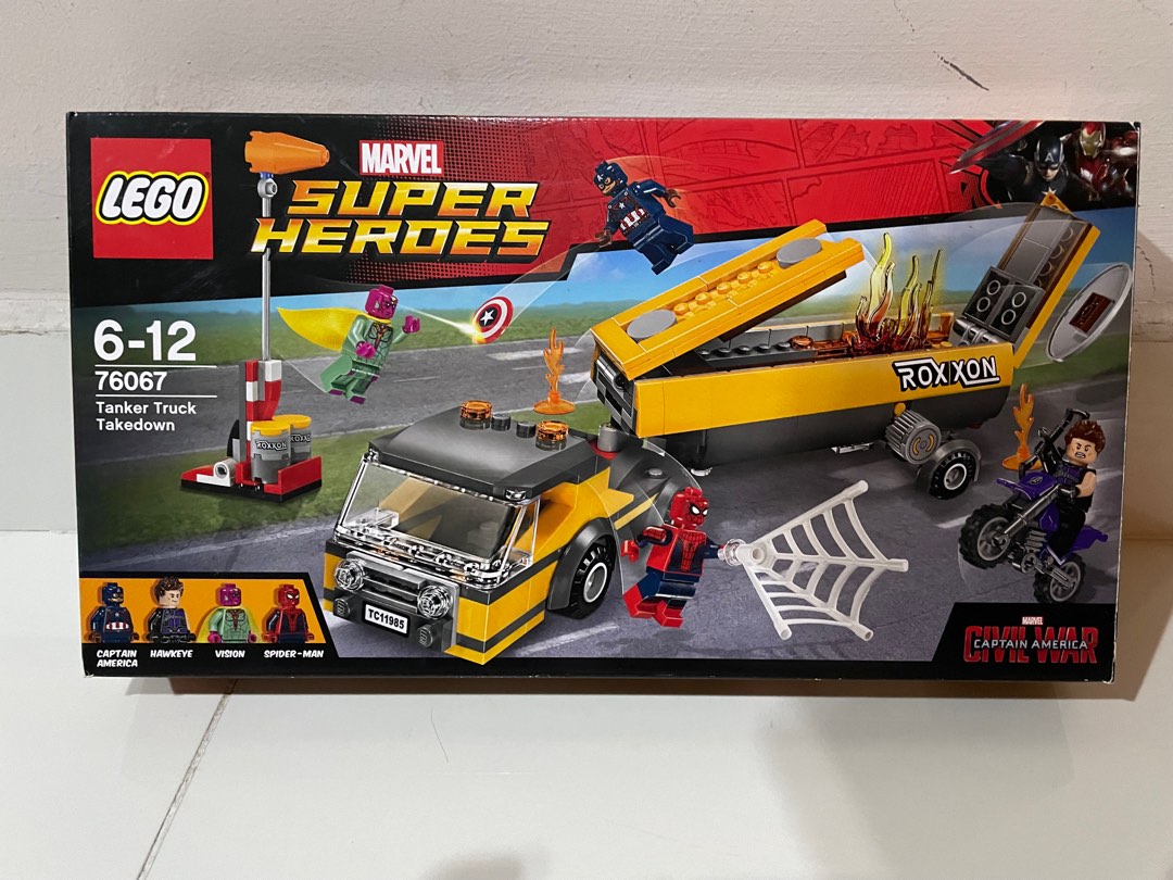 Lego 76067 Marvel Tanker Truck Chasedown, Hobbies & Toys, Toys & Games ...