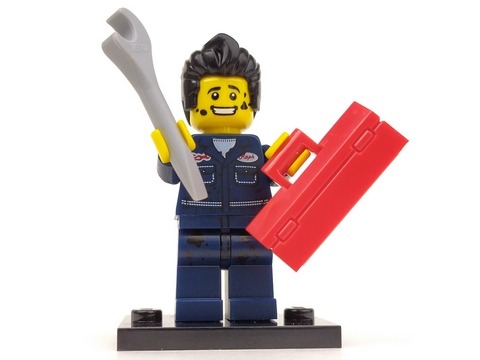 Lego Mechanic - Collectible Series 6 8827-15, Hobbies & Toys, Toys ...
