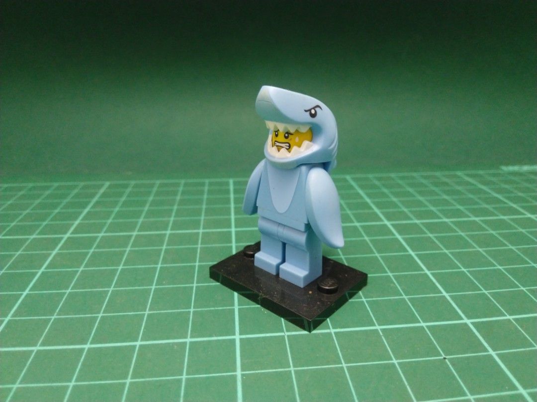LEGO Minifigures Shark Suit Guy, Hobbies & Toys, Toys & Games on Carousell