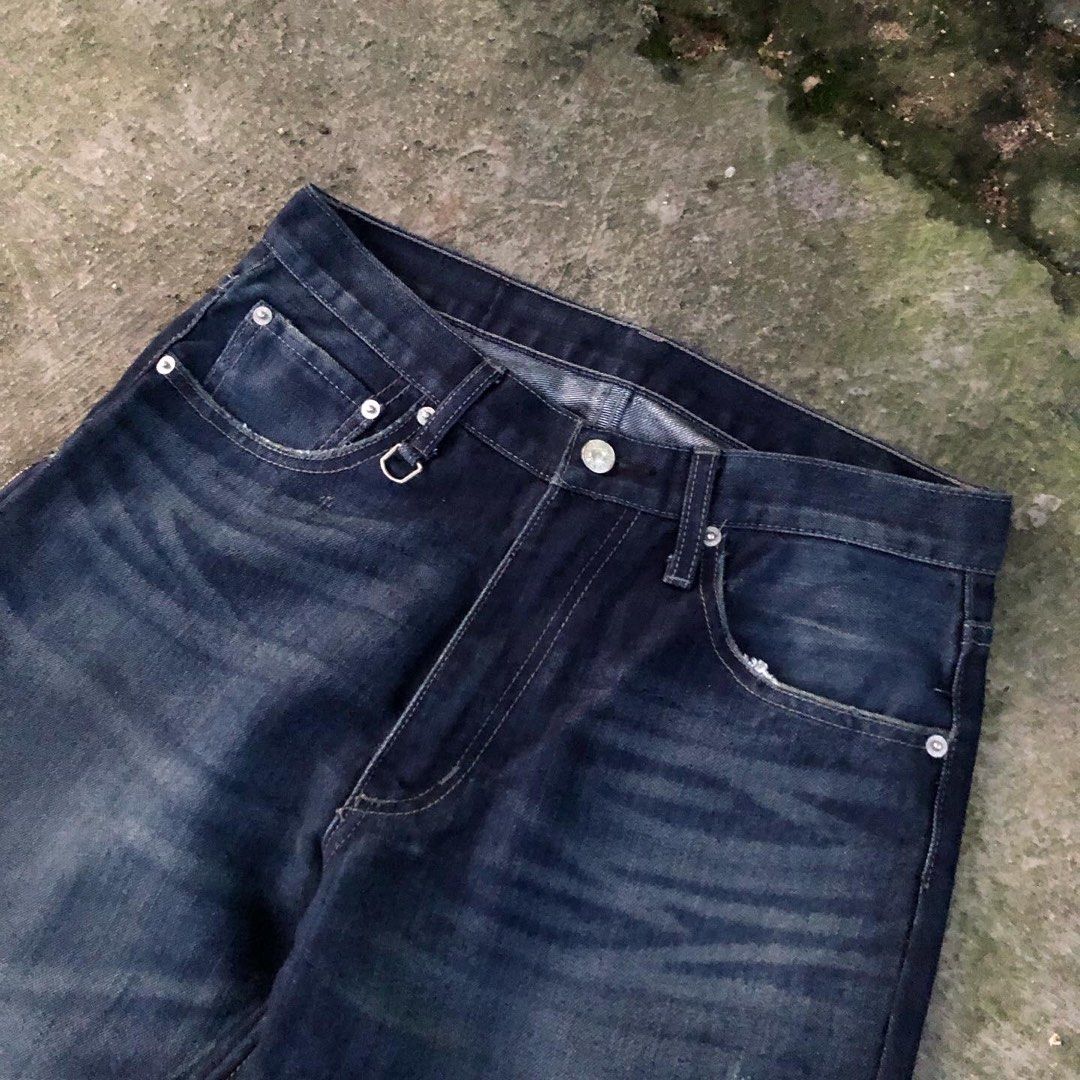 LEVIS FENOM X CLOT DENIM SELVEDGE, Fesyen Pria, Pakaian , Bawahan di ...