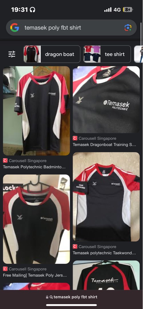 (LF) TEMASEK POLY FBT, Men's Fashion, Activewear on Carousell