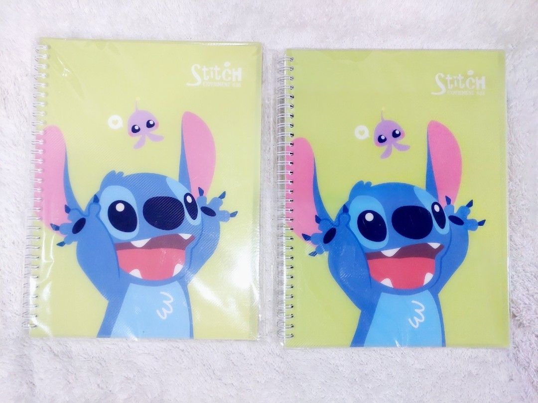 Lilo & Stitch Spring notebooks on Carousell