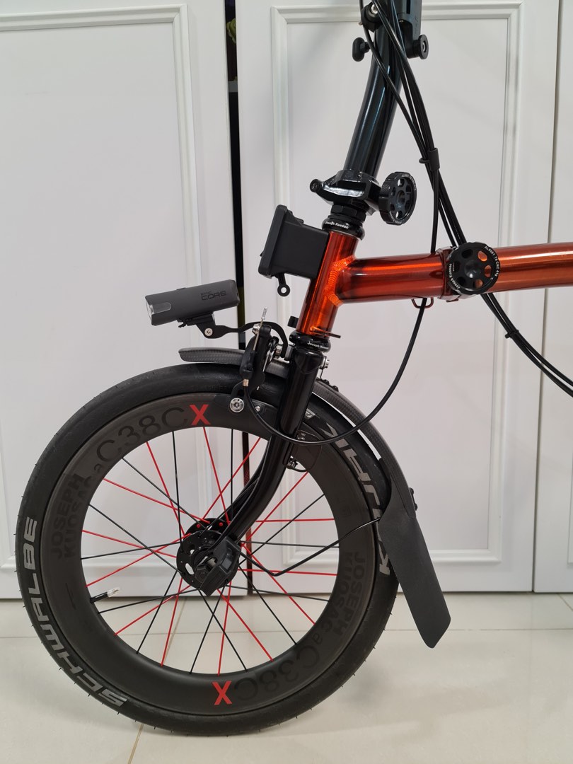 Limited edition Joseph Kuosac JK X Wheel 6 Speed Brompton, Sports ...