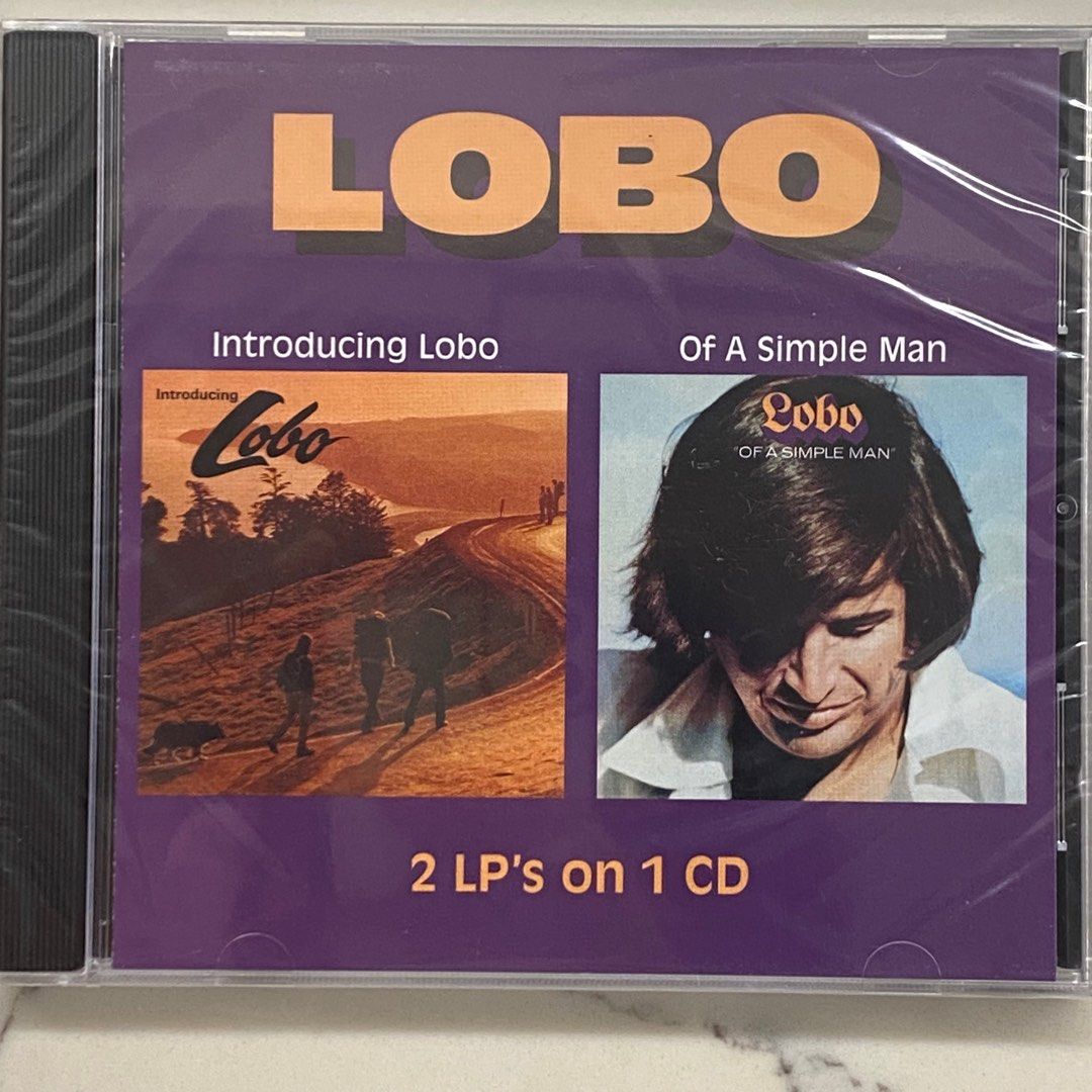 LOBO - ‘Introducing Lobo’ & ‘Of A Simple Man’ , Hobbies & Toys, Music ...