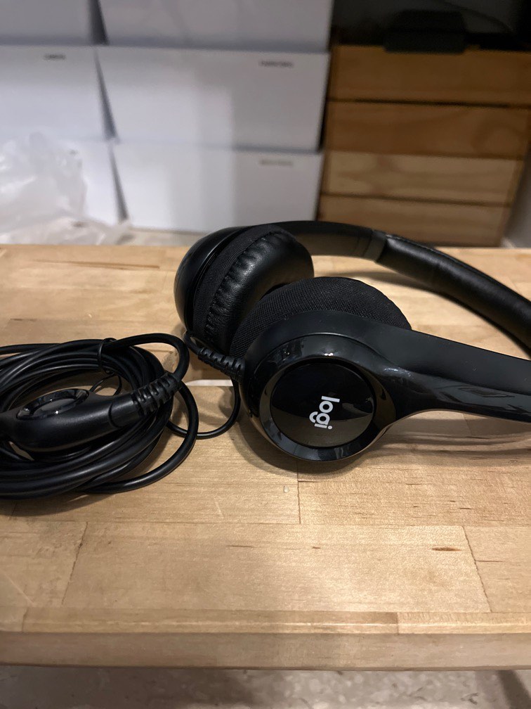 Logitech H340 headphones video conferencing, Audio, Headphones ...