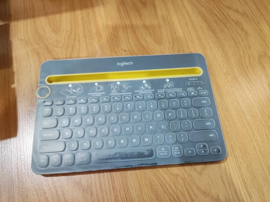Logitech K480 Multi-Device Bluetooth Wireless Keyboard Cover ONLY ...