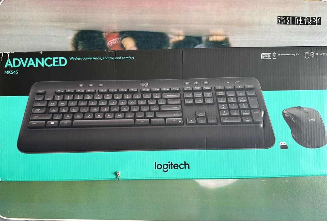 Logitech keyboard & mouse set, Computers & Tech, Parts & Accessories, Computer Keyboard on Carousell