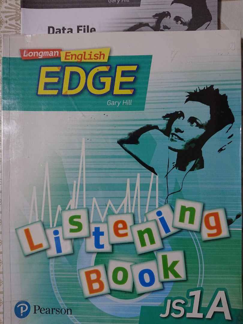 Longman English EDGE Listening Book JS1A with data file, 興趣及遊戲, 書本 & 文具 ...