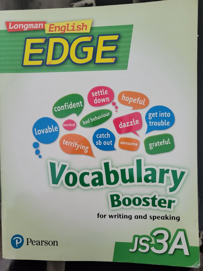 Longman English Edge vocabulary booster JS 3A and 3B ( 2017 ), 興趣及遊戲 ...