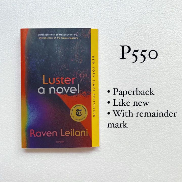 Luster by Raven Leilani, Hobbies & Toys, Books & Magazines, Fiction ...
