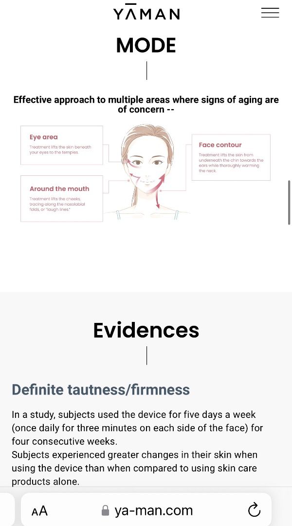 Made-in-Japan Pre-loved Yaman Beauty Device, Beauty & Personal Care ...