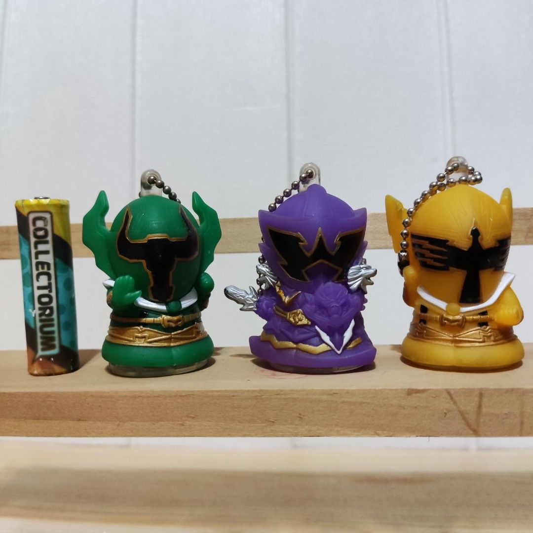 Mahou Sentai Magiranger Wolzard Magi Green Yellow Charm Keychain ...