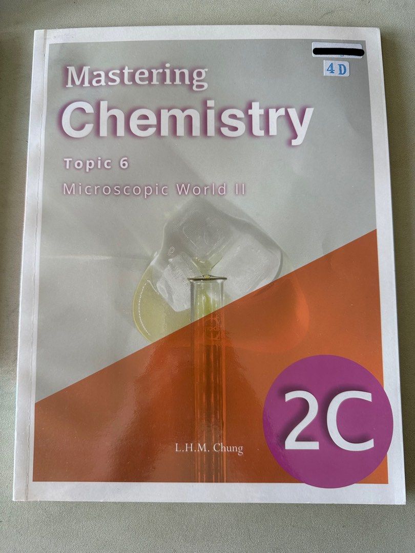 Mastering Chemistry Topic 6 Book 2C , 興趣及遊戲, 書本 & 文具, 教科書 - Carousell