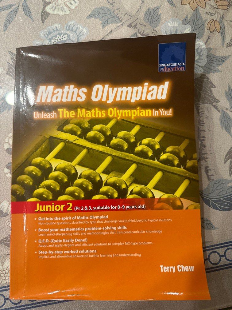 Maths Olympiad - Junior 2 by Terry Chew, Hobbies & Toys, Books & Magazines, Assessment Books on ...