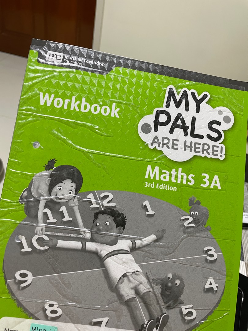 MC Marshall Cavendish Math 3A 3rd edition workbook, Hobbies & Toys ...